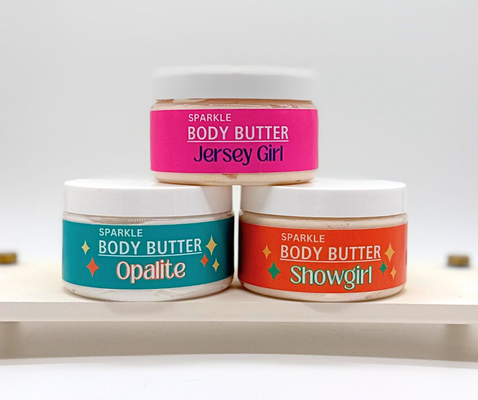 SPARKLE LUXE BODY BUTTER – Pink Pelican Soap Company